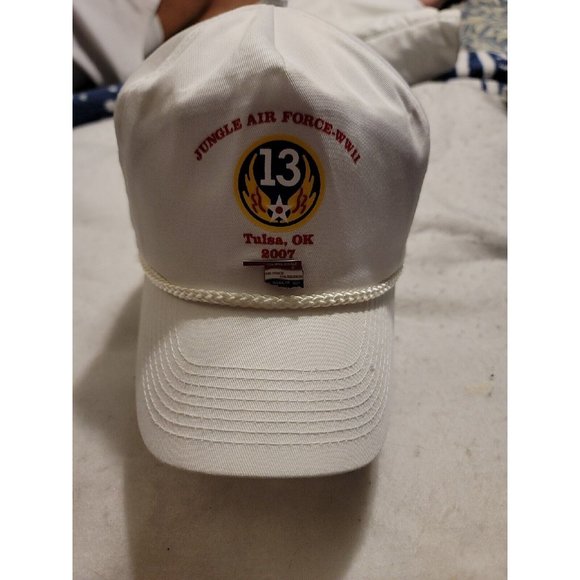 OTTO | Accessories | Otto Tulsa Oklahoma 207 White Rope Snapback Hat ...